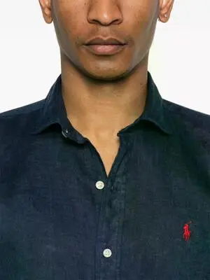 Polo Ralph Lauren Linen Shirt - Blue