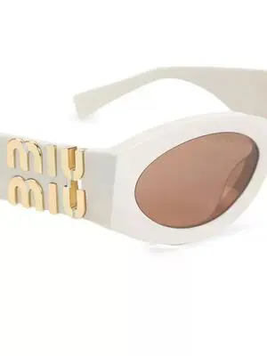 Miu Miu Oval-frame Sunglasses