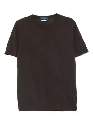 DANIELE FIESOLI Round-neck Short-sleeve T-shirt - Brown
