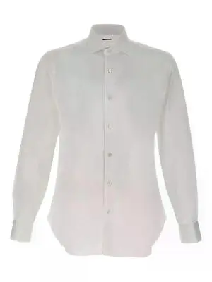 BARBA NAPOLI Cotton Shirt - White