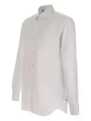 BARBA NAPOLI Cotton Shirt - White
