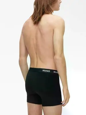 Hugo Logo-waistband Cotton Boxers