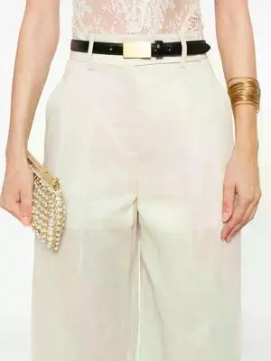 Alberta Ferretti Cotton Trousers