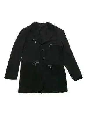 Yohji Yamamoto Zip-detail Blazer