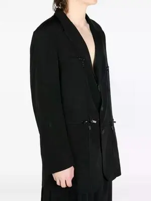 Yohji Yamamoto Zip-detail Blazer