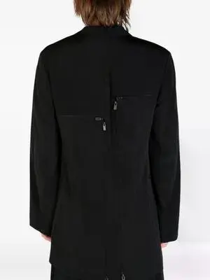 Yohji Yamamoto Zip-detail Blazer