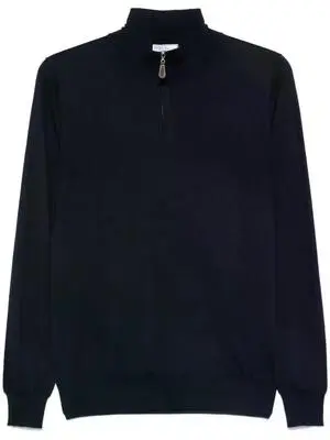 Fedeli Favonio Sweater - Blue