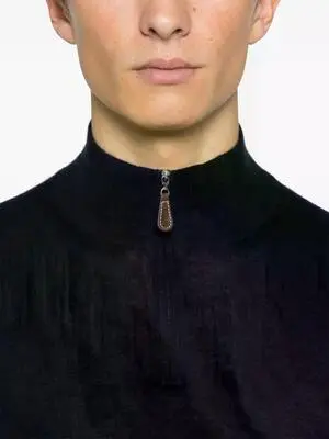 Fedeli Favonio Sweater - Blue