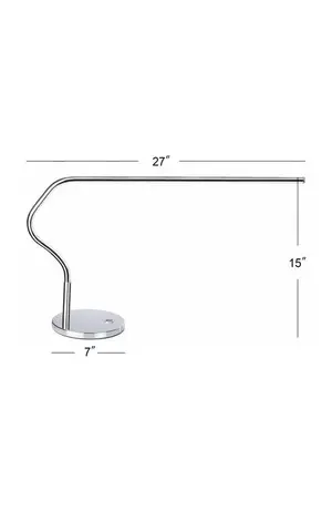 JONATHAN Y Julian 15" Led Integrated Task Lamp