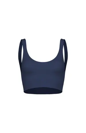 NOODY Noodyskin Seamless Body Smooth Scoop Neck Top - Midnight