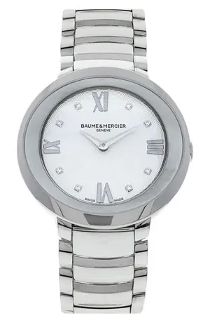 WATCHFINDER & CO. Baume & Mercier Promesse Diamond Bracelet Watch - Silver