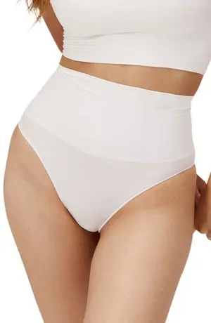 NOODY Seamless Sculpt High-waisted Panties - Ivory