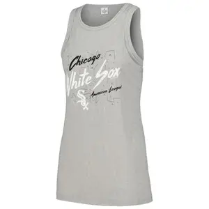SOFT AS A GRAPE Chicago White Sox Gauze High Neck Tank Top