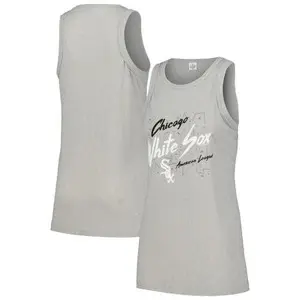SOFT AS A GRAPE Chicago White Sox Gauze High Neck Tank Top
