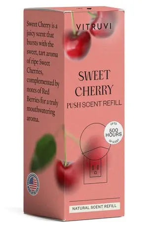 VITRUVI Push Plug-in Scent Refill - Sweet Cherry