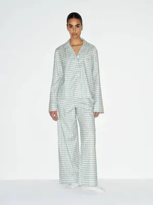 REFORMATION Coco Pajama Set Blue