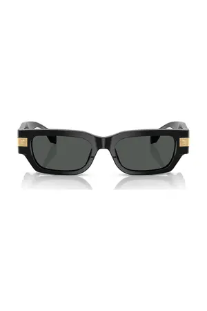 Versace Rectangle Sunglasses - Black