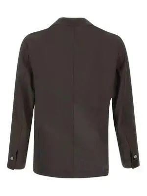 BARBA NAPOLI Wool Blazer - Brown