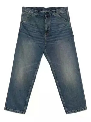 Carhartt Work In Progress Og Single Knee Logo-patch Jeans