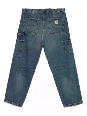 Carhartt Work In Progress Og Single Knee Logo-patch Jeans