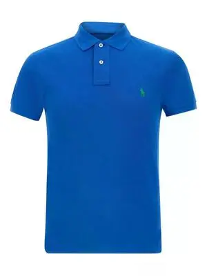 Polo Ralph Lauren Polo Pony-embroidered Polo Shirt - Blue