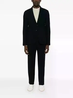Emporio Armani Textured Trousers
