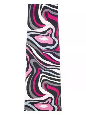 Emilio Pucci Marmo-print Maxi Skirt - Black