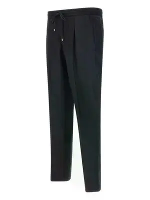BRIGLIA 1949 Wimbledons Trousers - Black