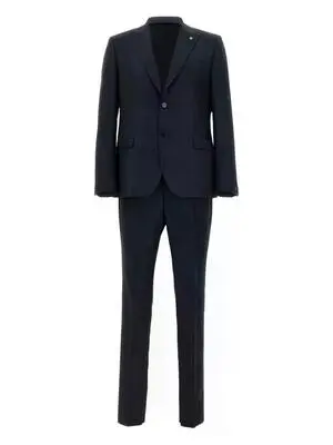 MANUEL RITZ Single-breasted Suit - Blue