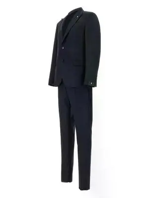 MANUEL RITZ Single-breasted Suit - Blue