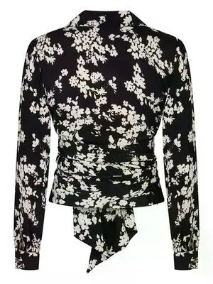 Elisabetta Franchi Floral Print Blouse