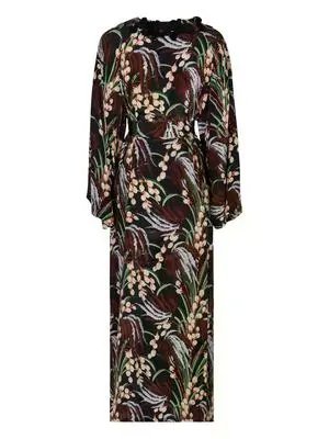 P.a.r.o.s.h Printed Crepe Dress