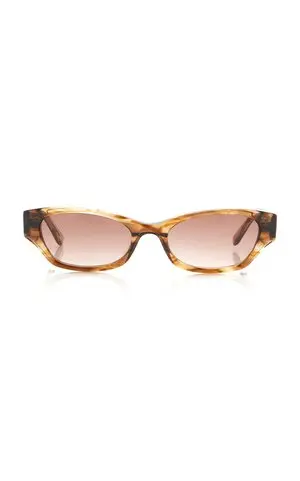 DMY STUDIOS Suki Square-Frame Sunglasses Brown