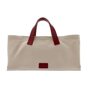 Staud Port Canvas Tote Bag