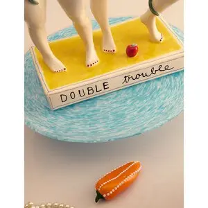 LAETITIA ROUGET Double Trouble Earthenware Ornament