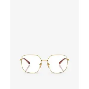 Women's Prada Gold Eyewear
