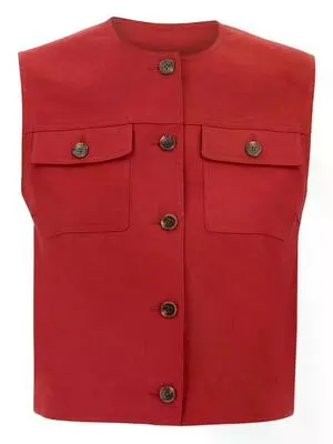 Theory Button-down Vest