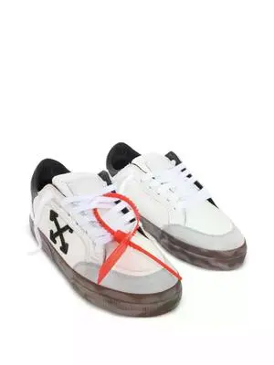Off-White Leather Sneakers