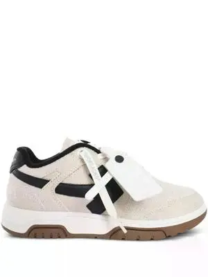 Off-white Flat Sneakers For Women