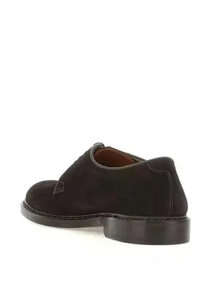 DOUCAL'S Leather Derby Shoes - Brown