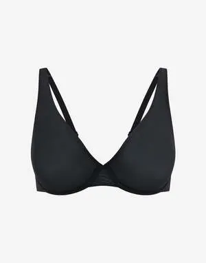 THIRDLOVE Bare Mesh Unlined Bra - Black