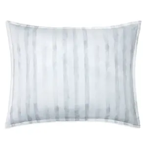 SFERRA Kricia Watercolor Stripe Sham, Standard - Lunar