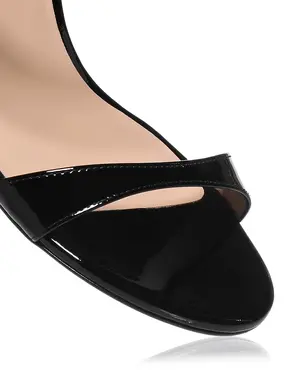 STUART WEITZMAN Nudist 85 Slide Sandals - Black