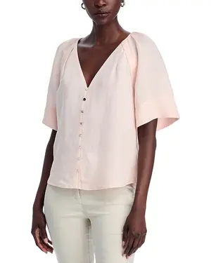 T Tahari V-neck Top