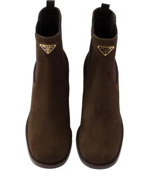Prada Suede Booties