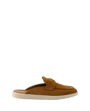 Prada Suede Mules