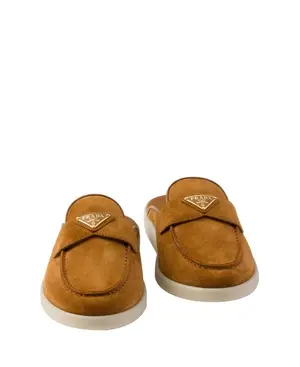 Prada Suede Mules
