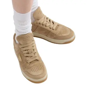 Prada Downtown Suede Sneakers