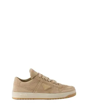 Prada Downtown Suede Sneakers