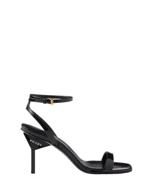 Prada Patent Leather High-heeled Sandals